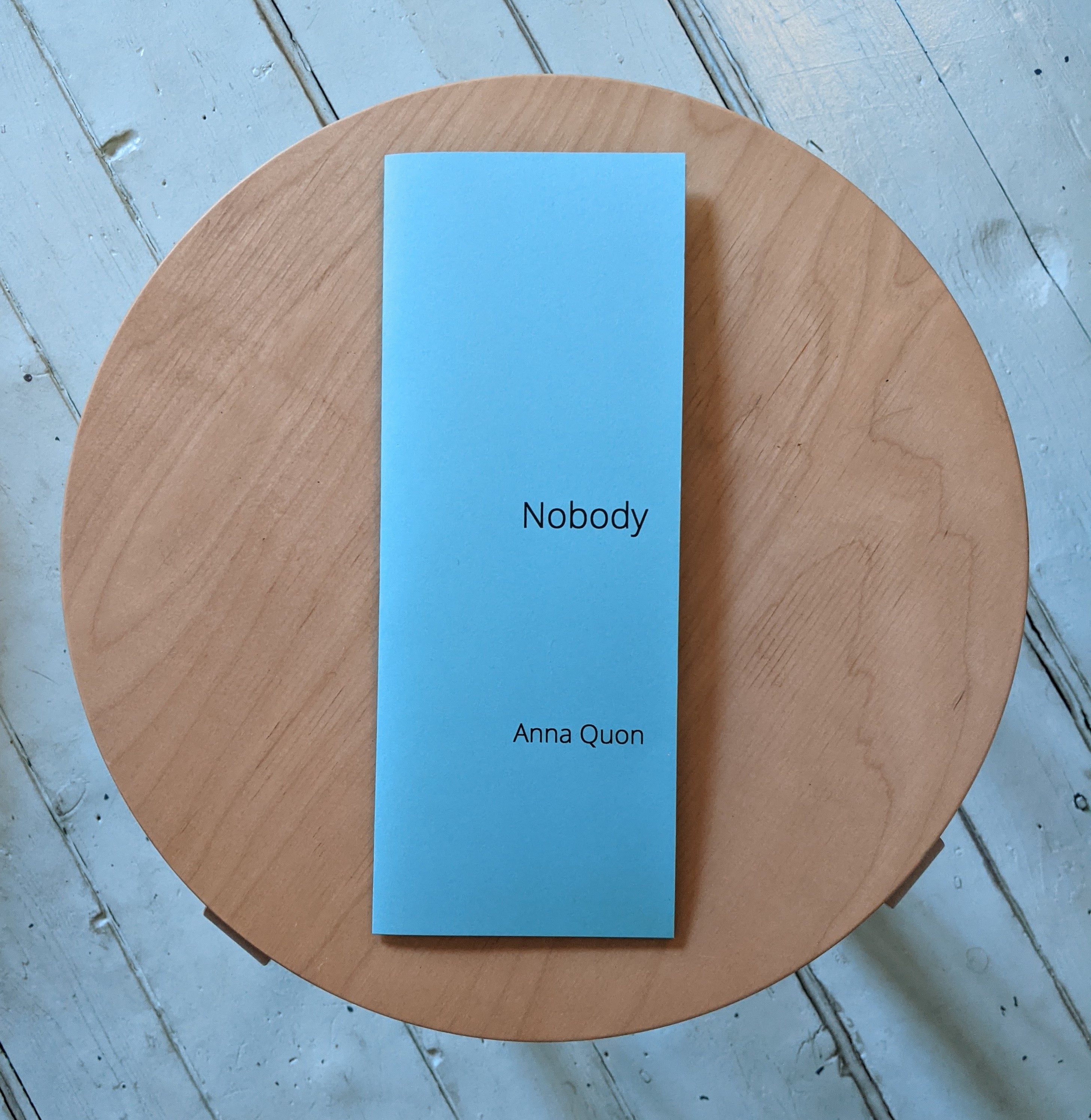Nobody by Anna Quon – Annick MacAskill