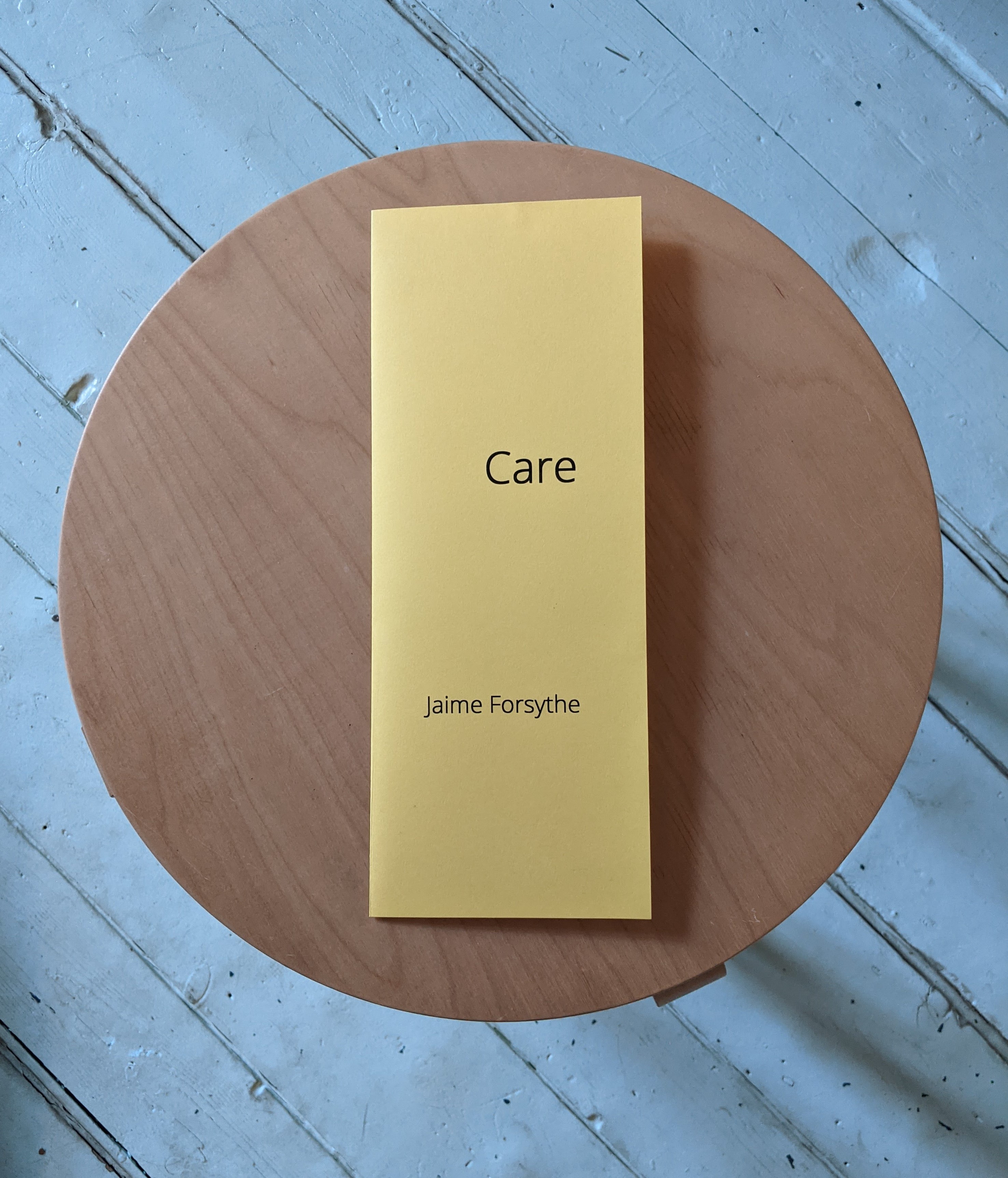 Care by Jaime Forsythe – Annick MacAskill